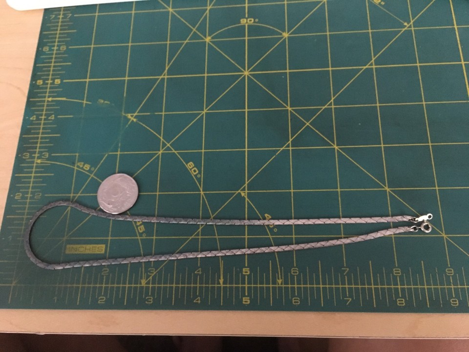 12g Vtg Necklace MARKED PPC 925 STERLING SILVER Chain Jewelry lot y | eBay