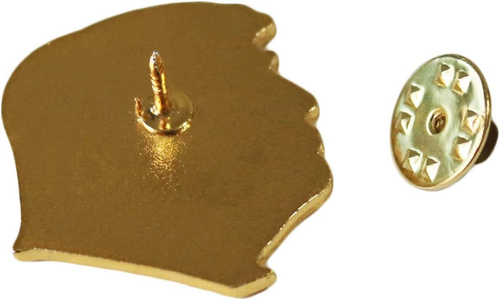 President Donald Trump Pin, Gold Plated Lapel Pins, 1.2" X 1.2", 1 Pack ...