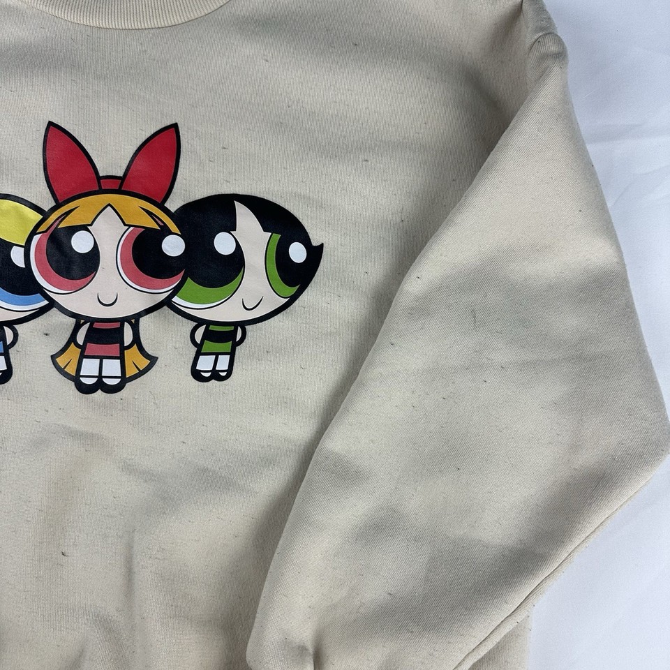 The Powerpuff Girls Sweatshirt Women Small Graphic Print Pullover ...