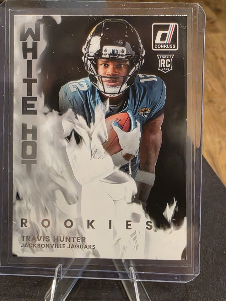 Travis Hunter & Bhayshul Tuten Jaguars Rookie Lot - 8 Cards - White Hot ...
