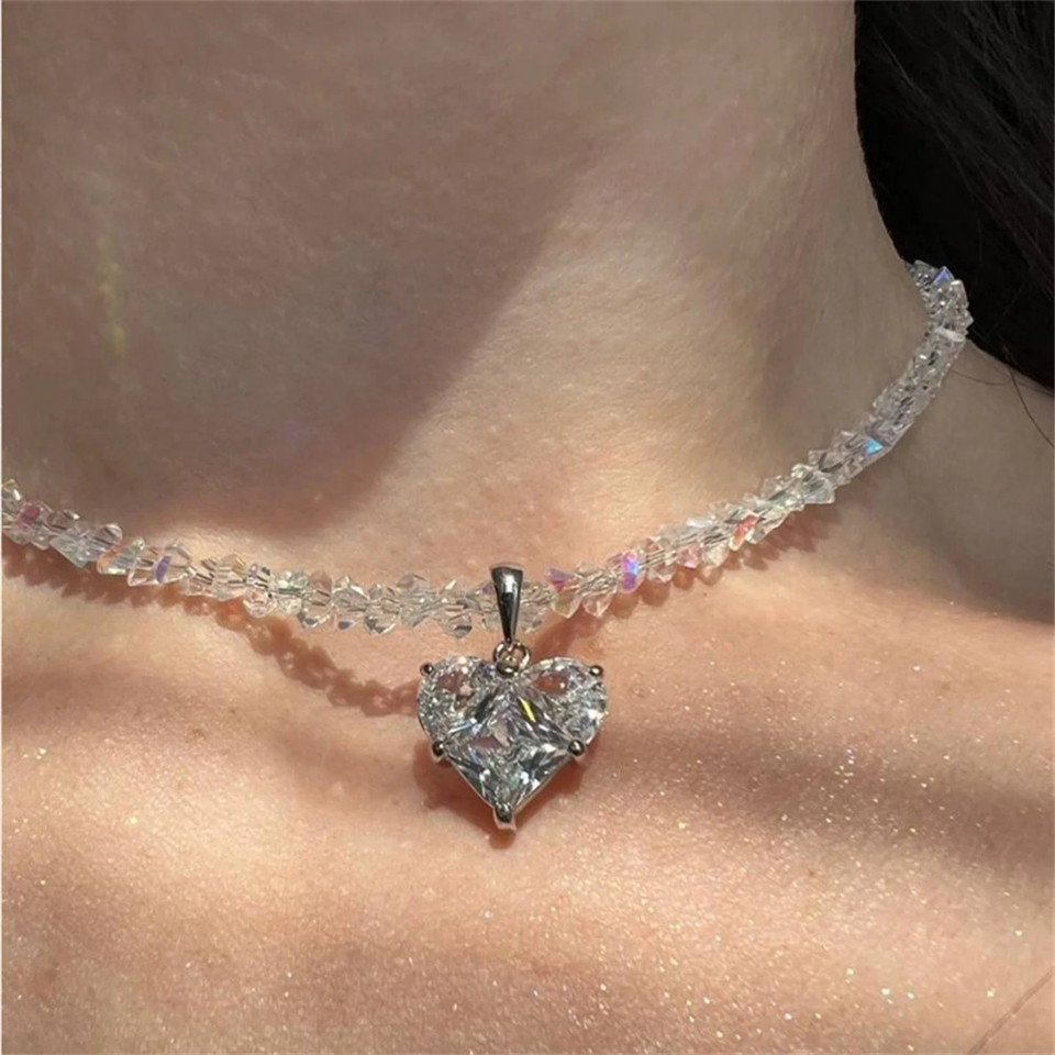 For crystal Necklace for Unique Shape and Elegant Accessory Collection ...