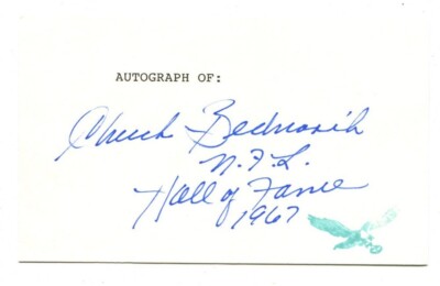 George Musso Signed Autographed 3 X 5 Index Card Chicago Bears 45864 | eBay