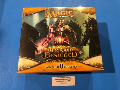 ( MIRRODIN BESIEGED Fat Pack Box ) - Magic The Gathering MTG - Factory ...