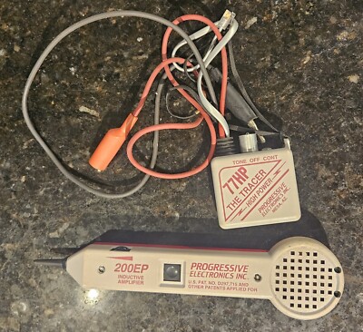 Used Progressive Electronics 200EP Inductive Amplifier w/77HP Tracer & Case | eBay