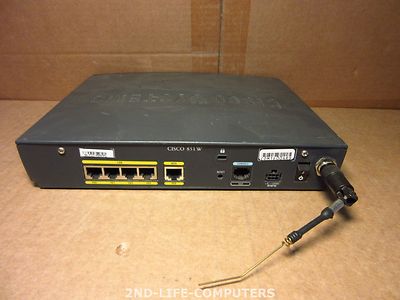 Cisco 851W 851W-A-G-K9 SOHO Router/ ADSL Modem WiFi SDM | eBay