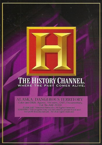 History Channel - Alaska: Dangerous Territory (DVD, 2006) 733961763102 ...