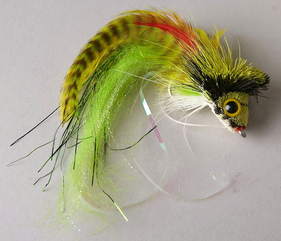 VINTAGE MUSKIE/PIKE STREAMER FLY SURFACE ~ HAND TIED | eBay