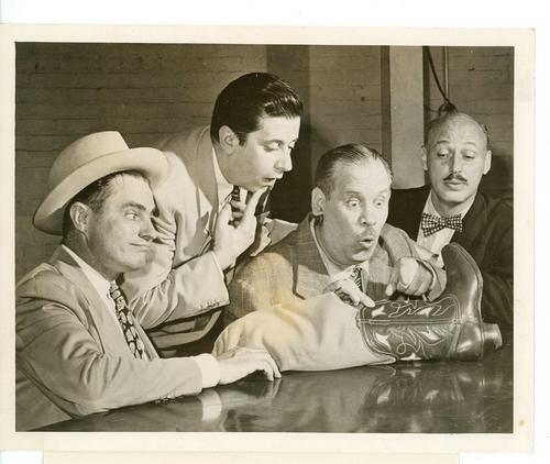 Vintage 8x10 Photo Comedians Morey Amsterdam Roger Bower Lew Lehr Cal ...