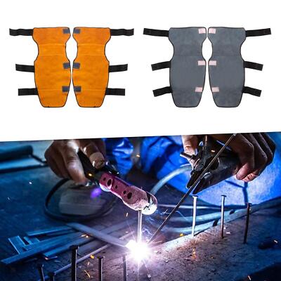 2Pcs Welding Leg Covers Thicken Knee Pads Safe Equipments Protective ...