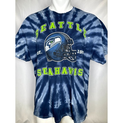 Seattle Seahawks NFL Est 1976 Tie Dye Logo T-Shirt Men's XXL | eBay