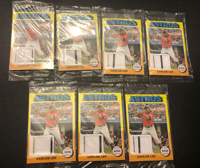 2011 Topps Lineage 1975 Mini Relics Jersey Carlos Lee 75R-CL UNOPENED ...