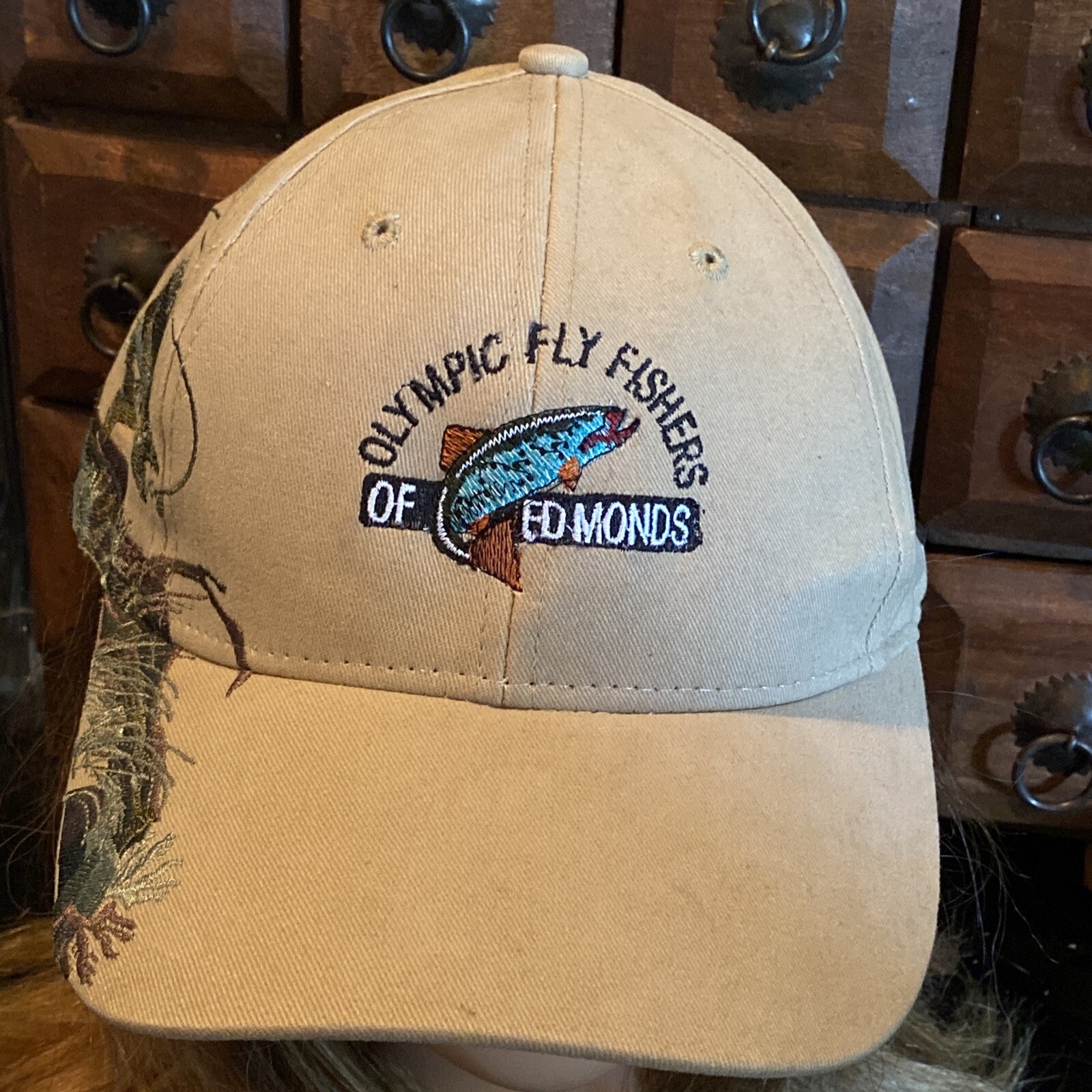 Rare Dri-Duck Wildlife Series Baseball Cap Hat Olympi… - Gem
