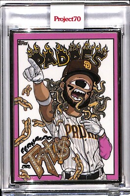 2021 TOPPS PROJECT 70 #782 FERNANDO TATIS JR BY DISTORTEDD AP SILVER ...