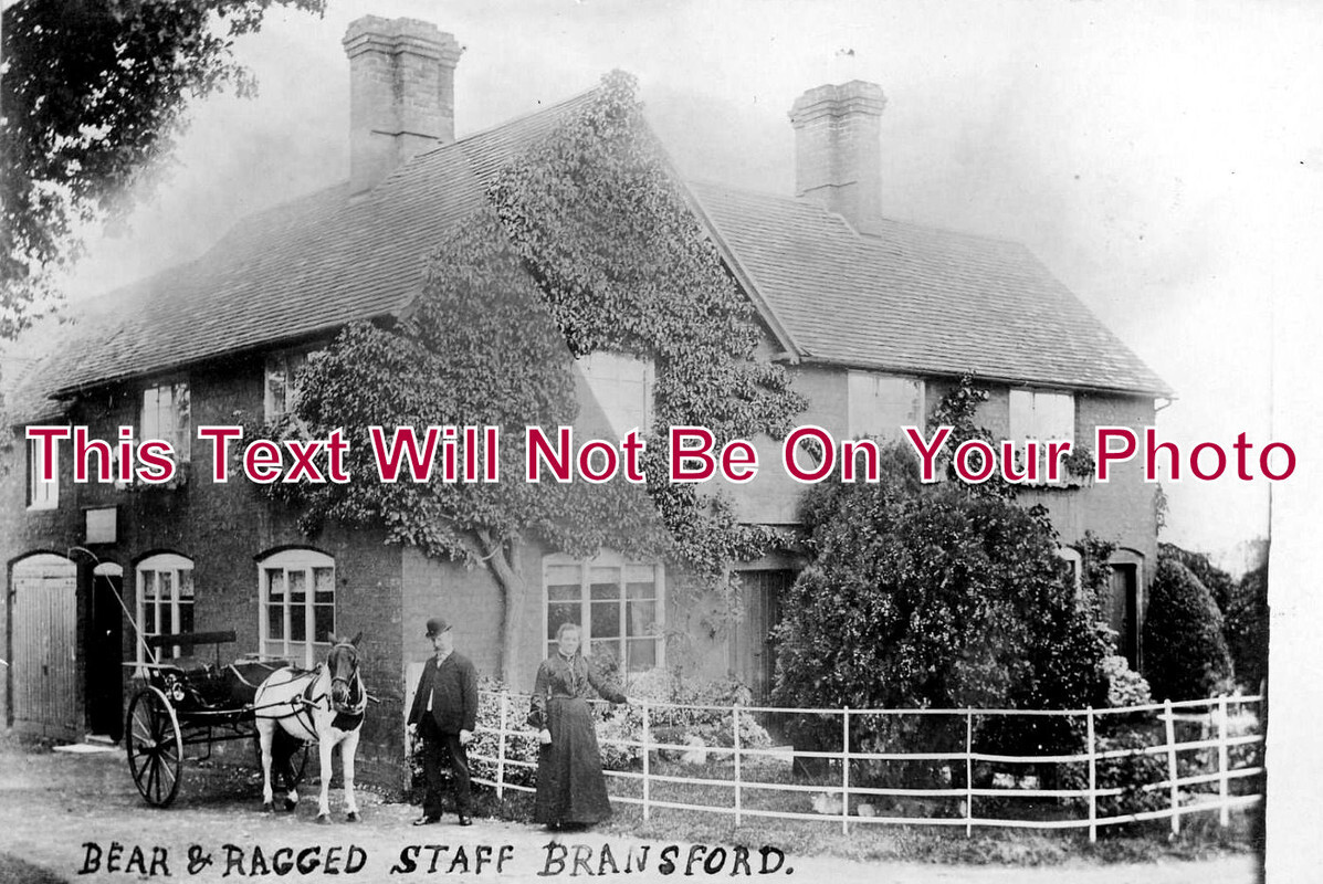 WO 28 - Bear & Ragged Staff, Bransford, Worcestershire | eBay UK
