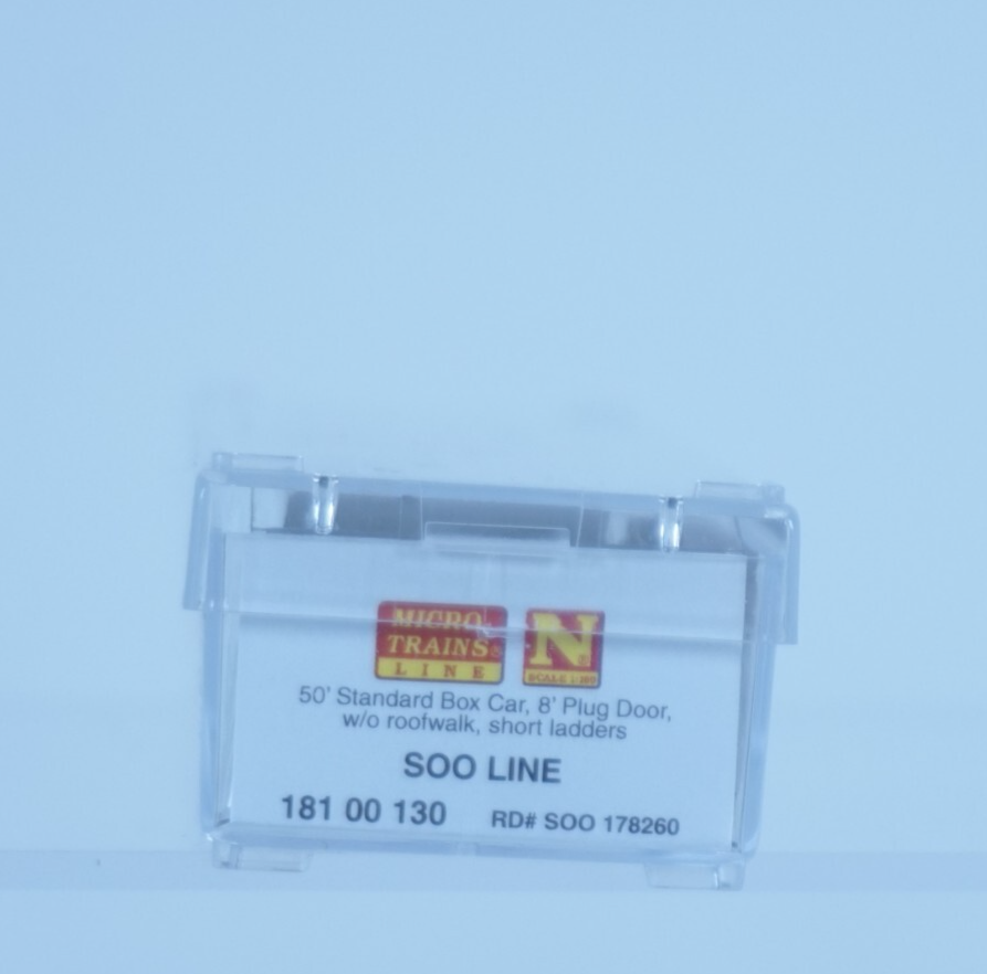 NOS Micro-Trains SOO LINE 178260 N Scale Box Car - 181 00 130 | eBay
