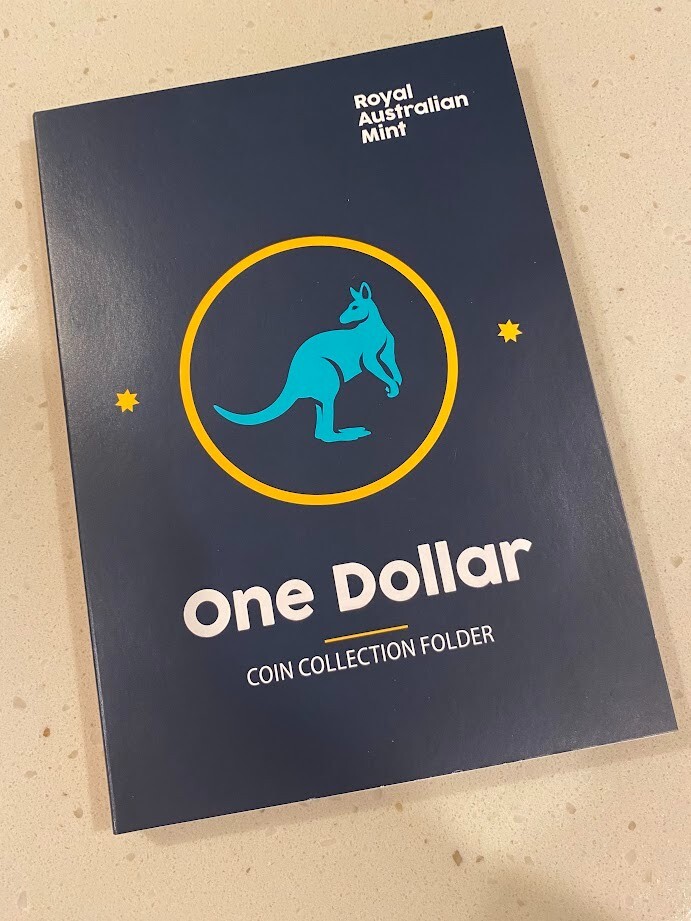 RAM $1 Circulating Coin Collection Folder - Album Royal Australian Mint ...