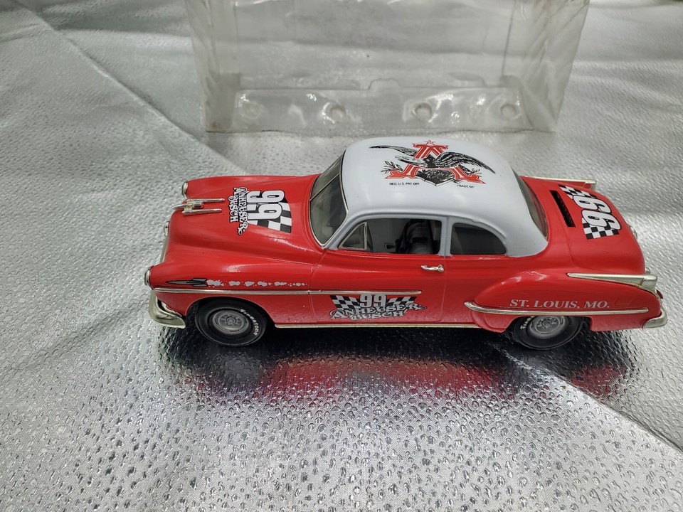 ERTL 1949 OldsMobile Rocket # 99 Anheuser Bush NASCAR 1:25 DieCast Bank ...