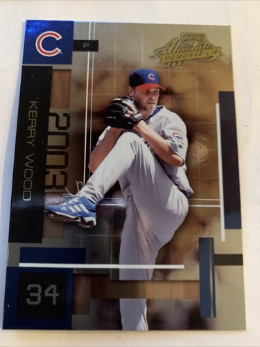 2003 Absolute Memorabilia Card #19 Kerry Wood Show Stoppers Chicago ...