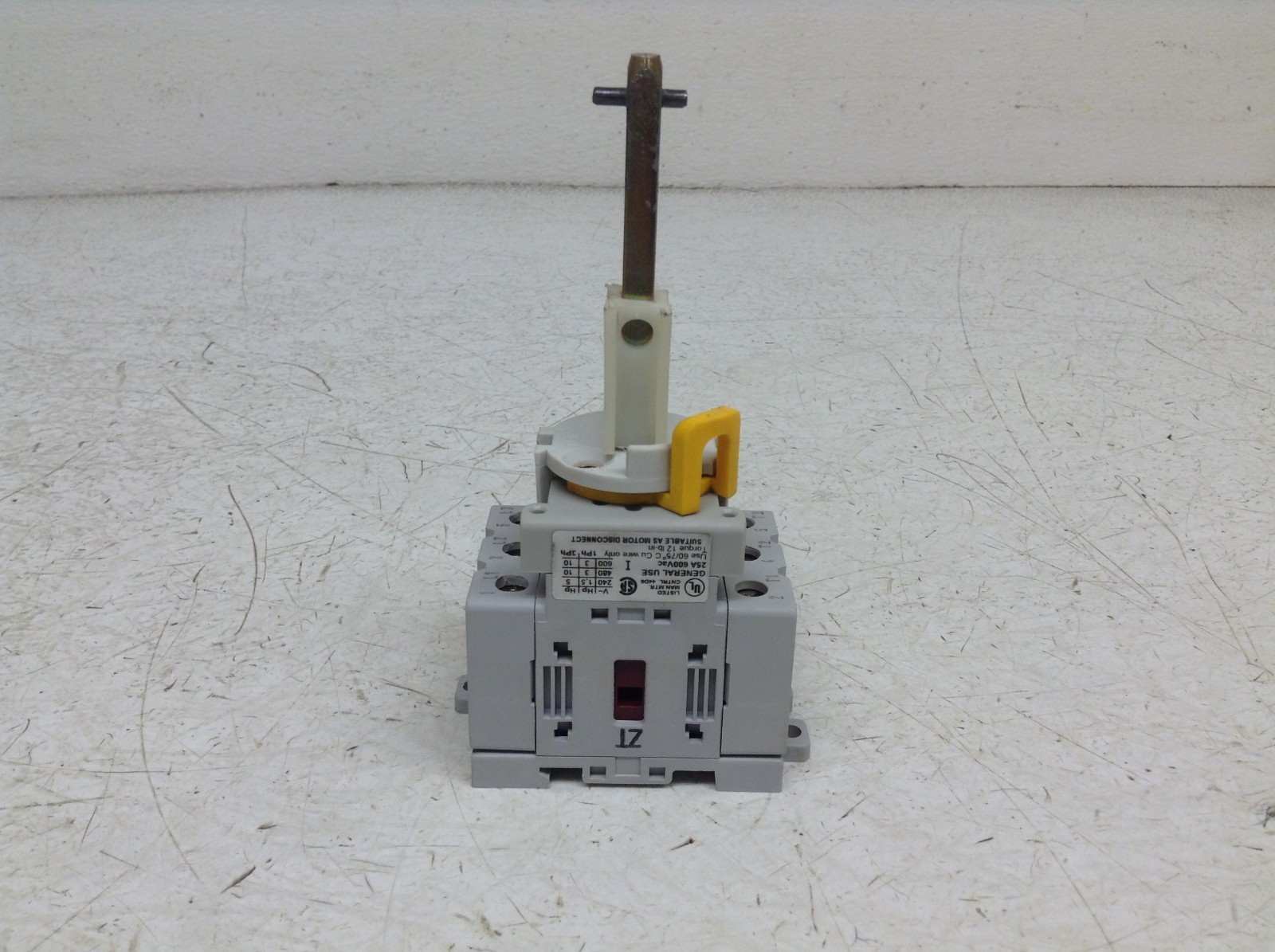 Allen Bradley 194E-A25-1753 Ser. B Load Switch 25 Amp On Off 90 Degree ...