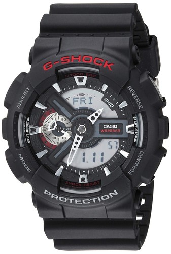 Casio Men's GA110-1A XL Series By G-Shock Classic Analog-Digital Black ...