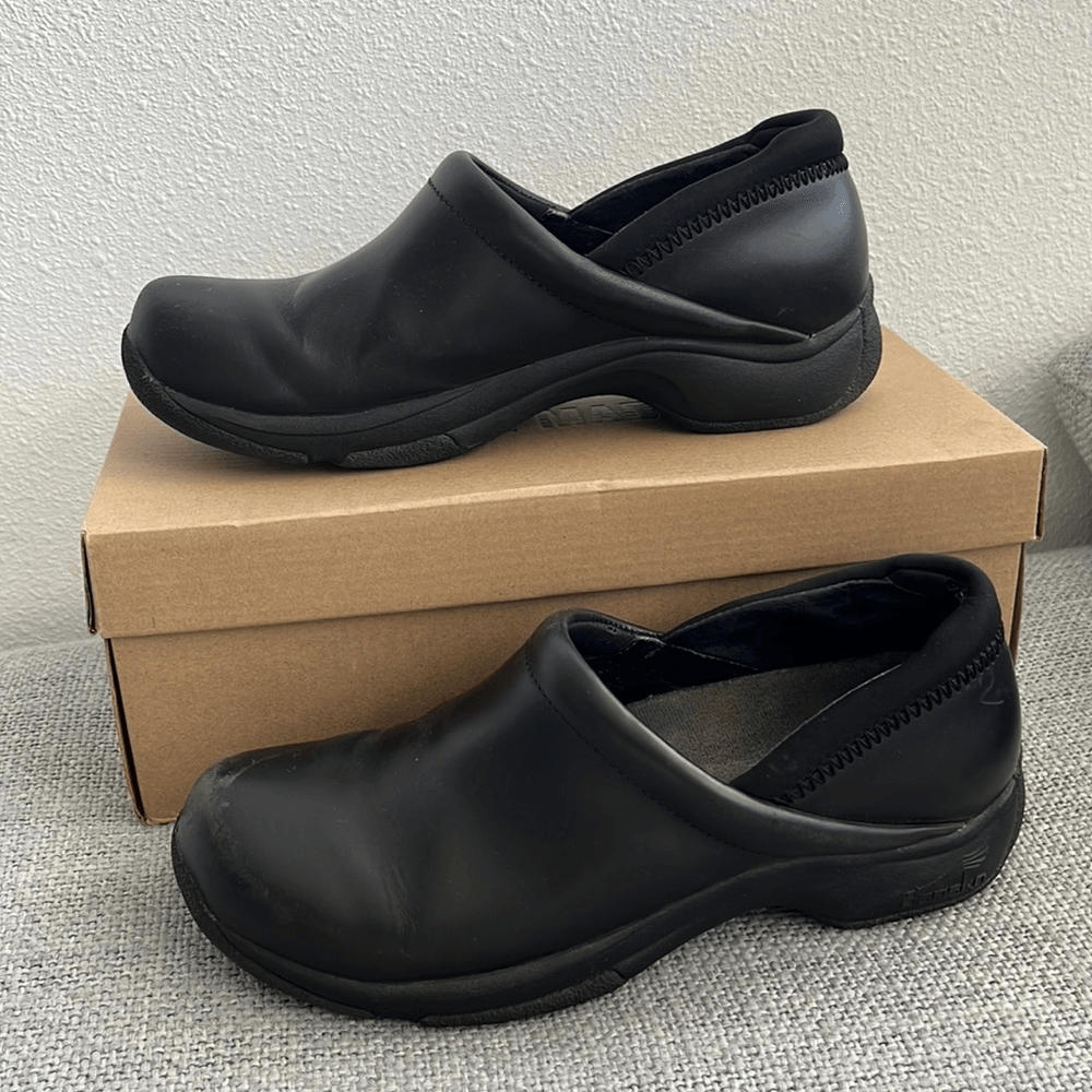 Dansko Shoes Womens Size 39 US 8.5 9 Black No Slip | eBay