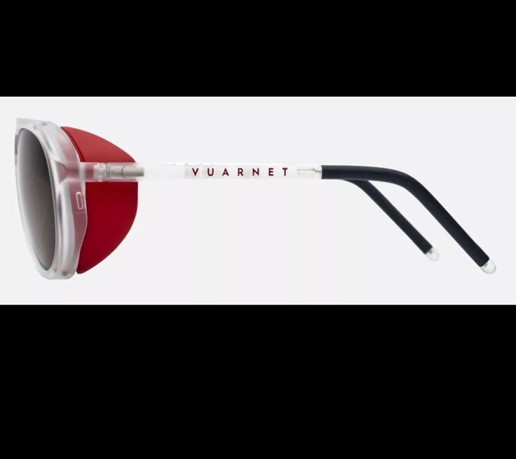 Vuarnet Sunglasses ICE Round VL1709 Cristal Clear Brown Polar Mineral Lenses 3700565215488| eBay