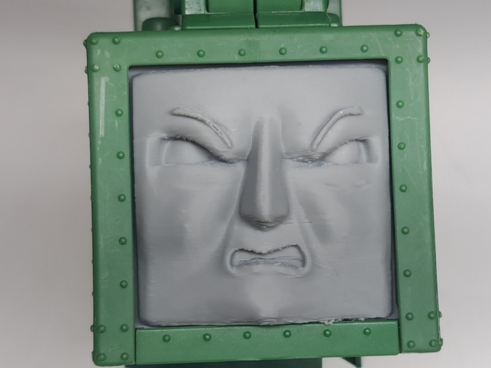 3D Printed Face for Thomas Trackmaster R/C Cranky Crane FACE ONLY | eBay