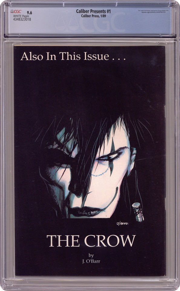 Caliber Presents #1 CGC 9.6 1989 4348323018 1st app. The Crow | eBay