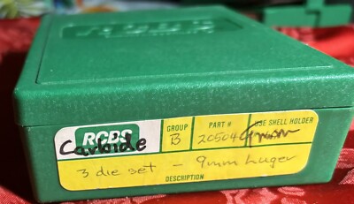 RCBS Reloading Dies 3 Die Set 9mm Luger 20504 | eBay