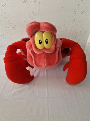 XXL Sebastian Krabbe Kuscheltier Vintage Mattel Disney Plüsch 50cm ...