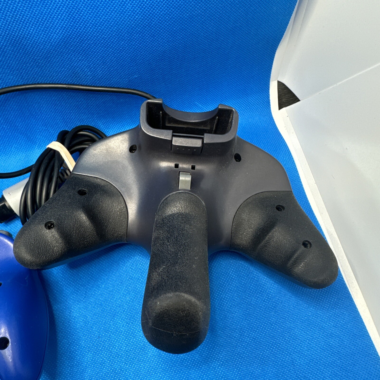 Blue OEM N64 Nintendo 64 Authentic NUS-005 & Mad Catz Controller READ ...