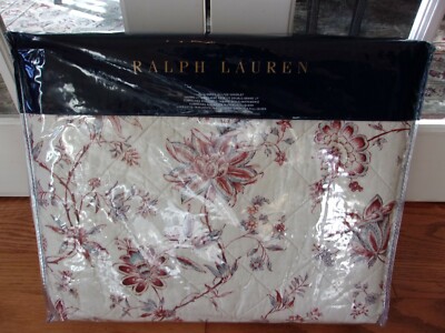 Ralph Lauren Islesboro Kailie Floral Cream Multi Quilted Full/Queen ...