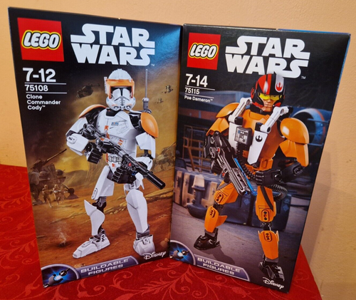 Lego Star Wars Konvolut 75108+75115,Clone Commander Cody+Poe Dameron ...