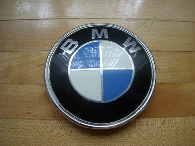 BMW HOOD EMBLEM, Genuine Oem, 3, 5 7 Series | eBay