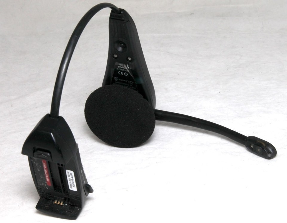 USED HME HS6000 RED Wireless Drive Thru Intercom Headset Works Great No ...