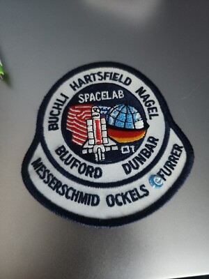 Spacelab 01 Patch Hartsfield Nagel Dunbar Bluford Ockels | eBay