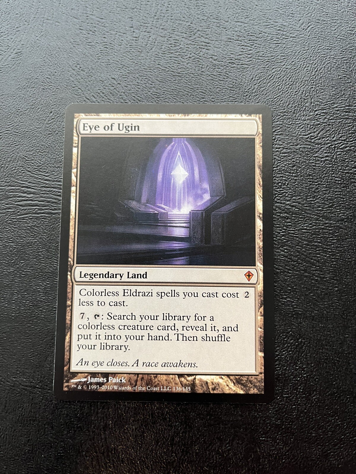 MTG Eye of Ugin LP Legendary Land Worldwake | eBay