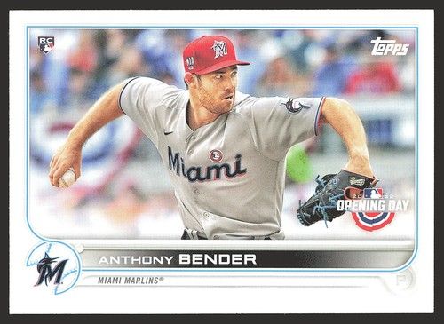 2022 Topps Opening Day #105 Anthony Bender RC | eBay