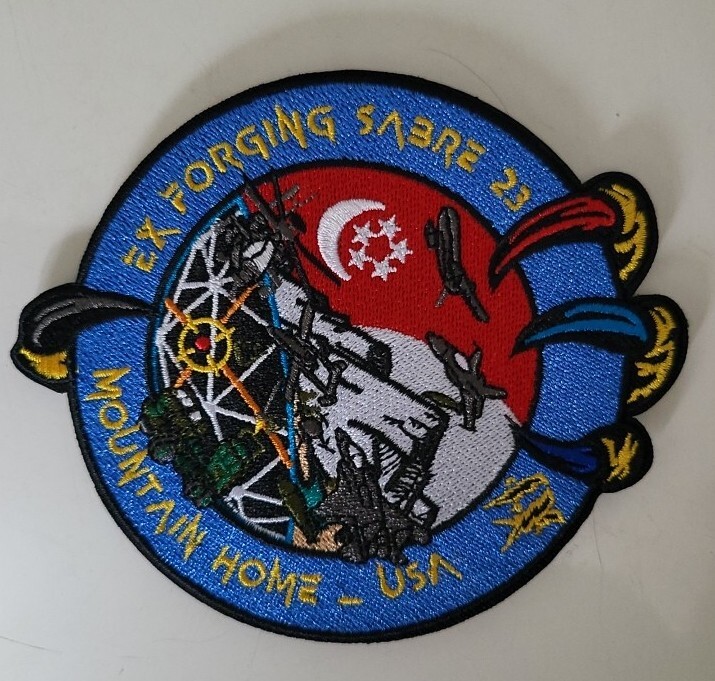 RSAF Singapore Air Force USA Mountain Home Ex Forging Sabre 2023 Patch ...
