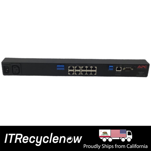 APC NBRK0200 NetBotz Rack Monitor -Environmental & Security Monitoring ...