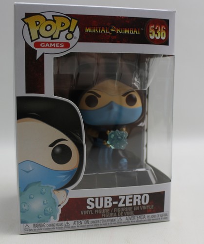 Funko Pops Games Mortal Kombat #536 Sub Zero Action Figure | eBay