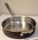 Lot Of 2 All-Clad LTD Anodized Stainless 10.5” Pan Sauté + 10" Skillet ...
