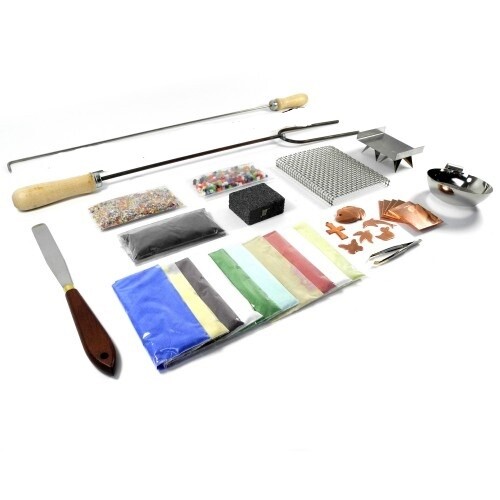 Enamelling Starter Kit Set Enamel Enamellers Glass Beads - TE1A | eBay ...