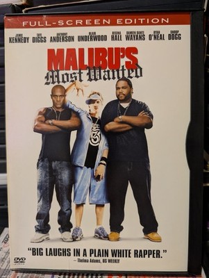 Malibu's Most Wanted DVD Jamie Kennedy Taye Diggs Anderson Comedy | eBay
