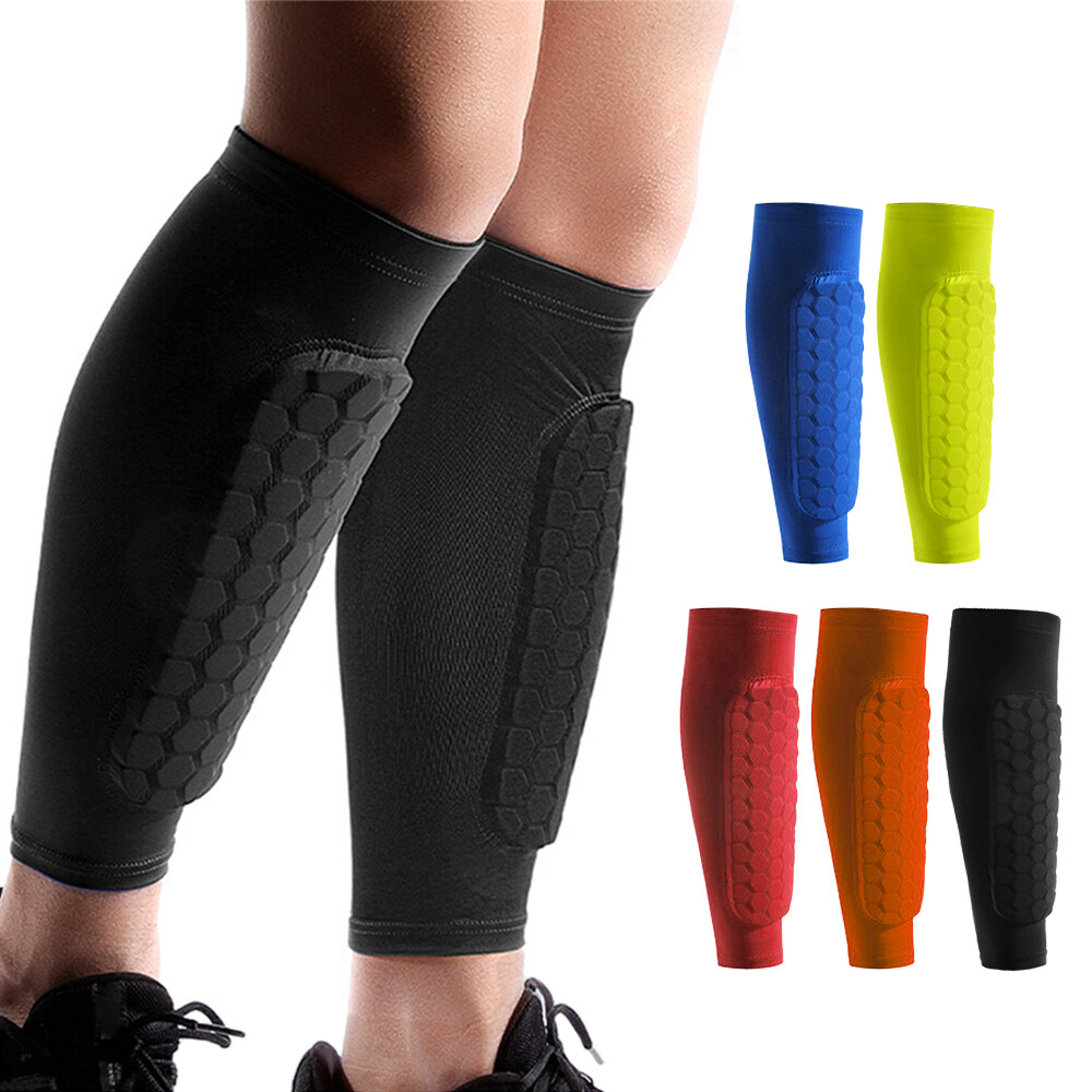 1 pièces manchon de mollet avec épais EVA garde hommes femmes bas de ...