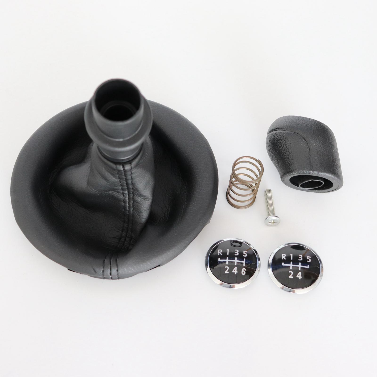 Auto Car Gear Shifter Boot Cover Manual for VW Transporter T5 T5.1 T6 ...