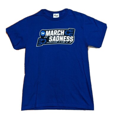Sad Derday March Sadness Basketball College T-Shirt Men's Small S NCAA ...