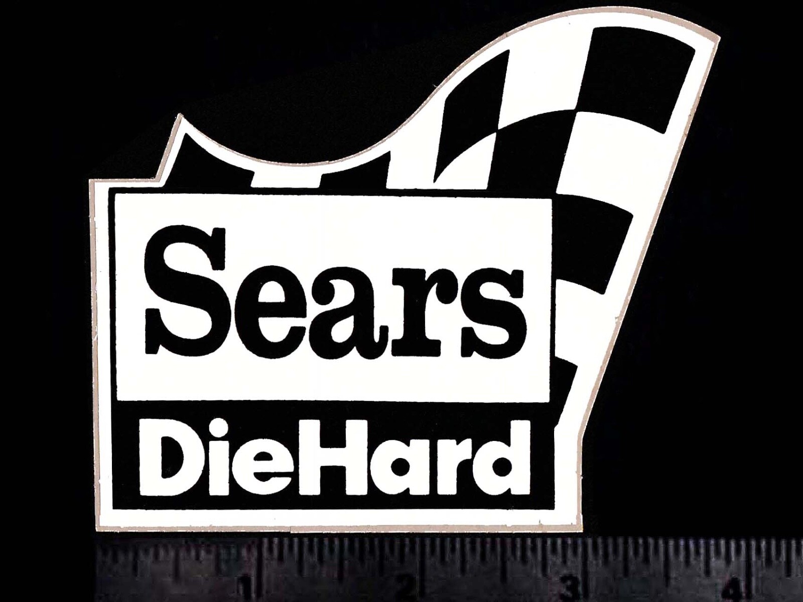 SEARS Diehard - Original Vintage 1960's 70's Racing Decal/Sticker | eBay