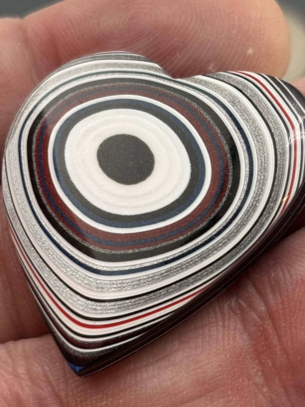 3 Fordite CABOCHONS Detroit Agate Lapidary Jewelry Paint Cab -FORDITE ...