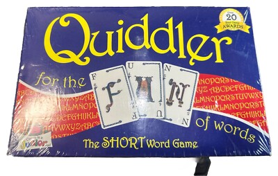 Quiddler The Short Word Game For the Fun of Words New Sealed Solitaire ...